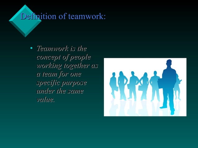 Teamwork Presentation | PPT