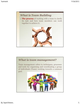 Teamwork presentation | PDF