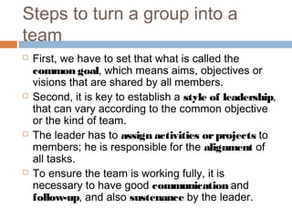 Teamwork real alignment | PPT