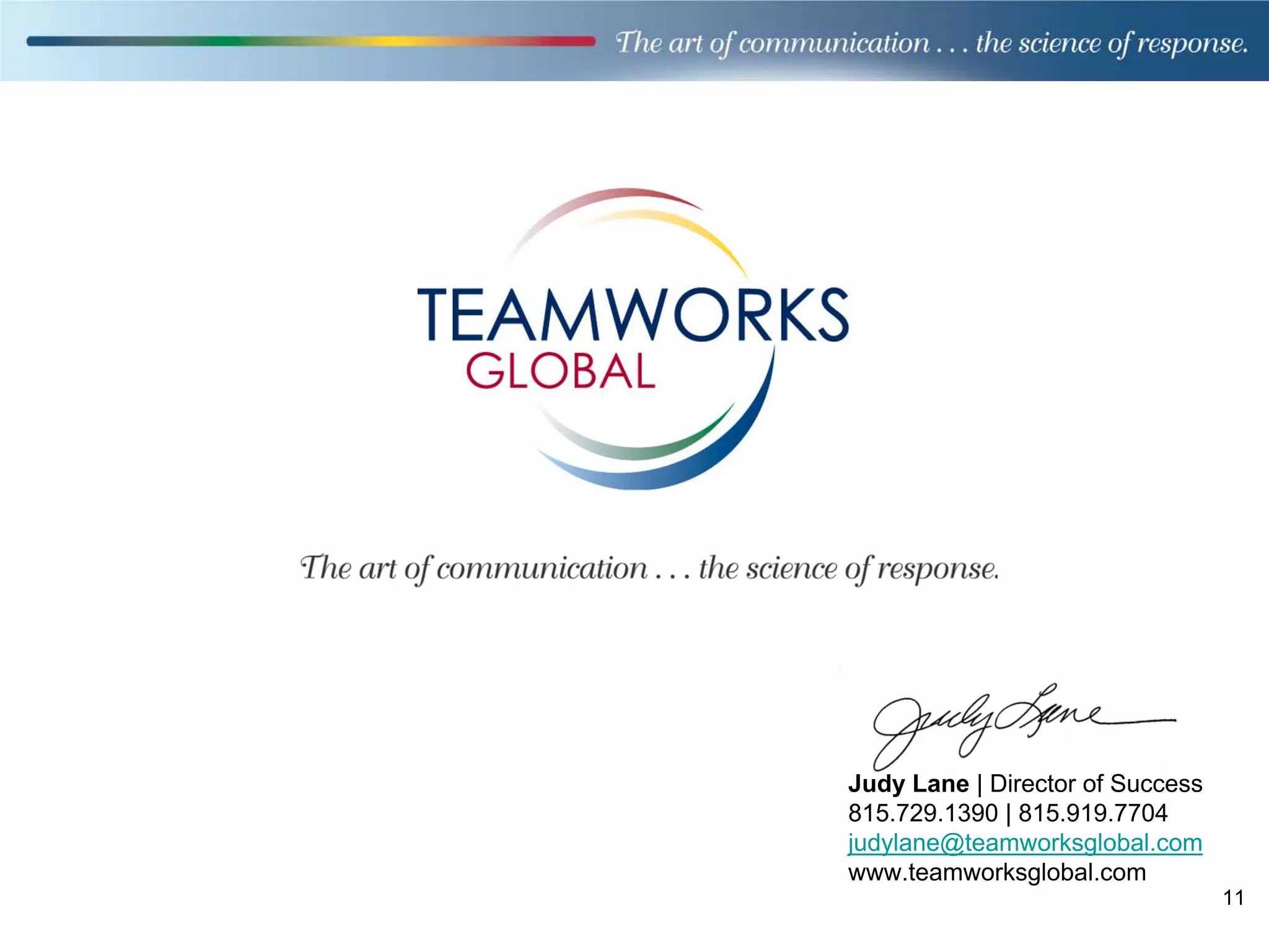 Teamworks Campaign Blueprint | PPT