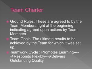 Team work & team building | PPT