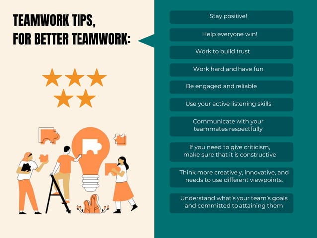 Team Work Tips Slide.pptx