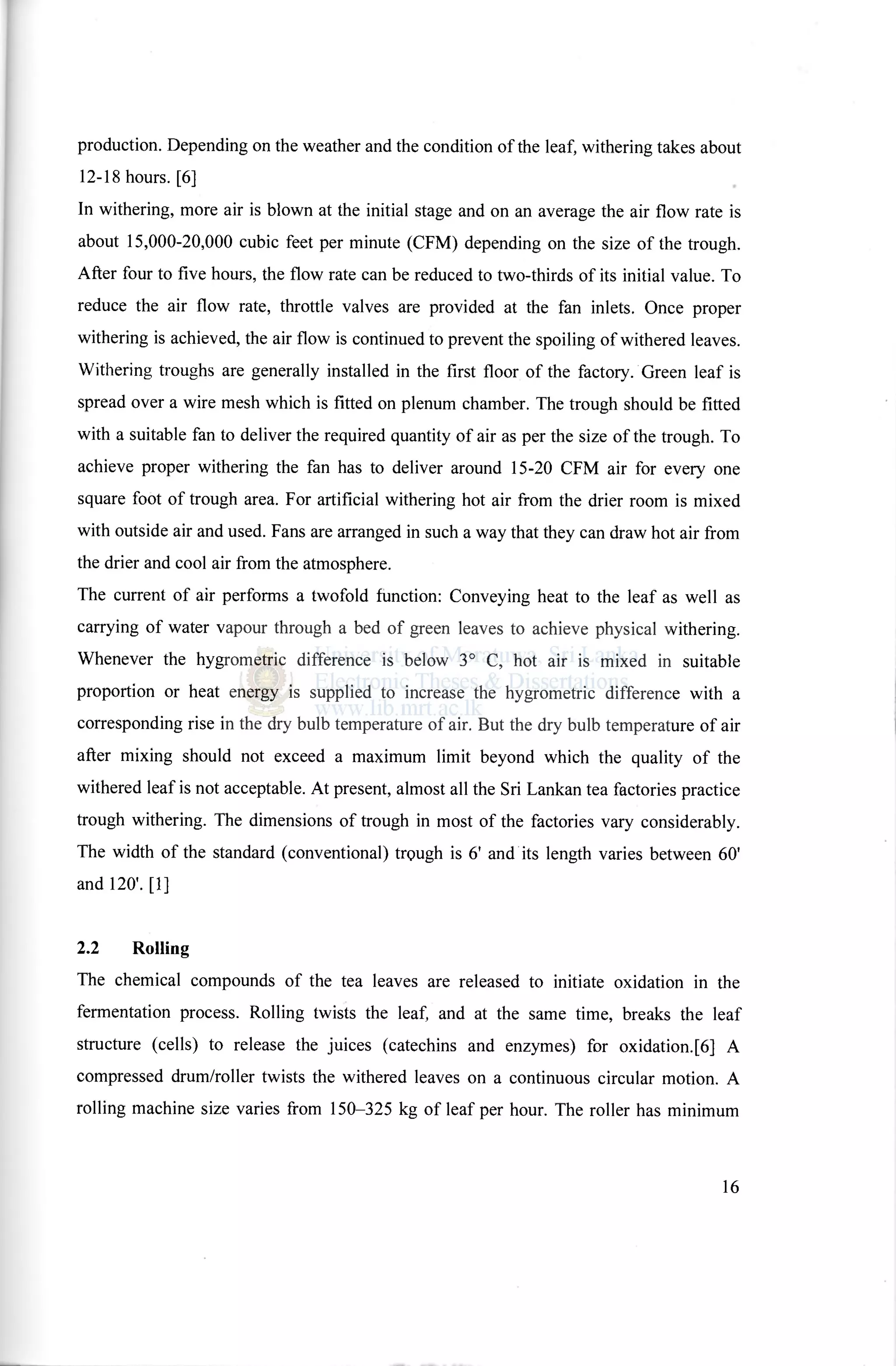 Tea processing. steps in tea processing . | PDF