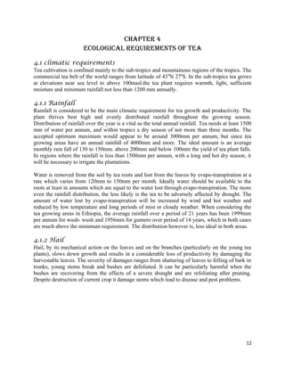 Tea production and processing handout.docx | Free Download