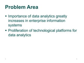 A Mathematical Model for Evaluation of Data Analytics Implementation Alternatives | PPT