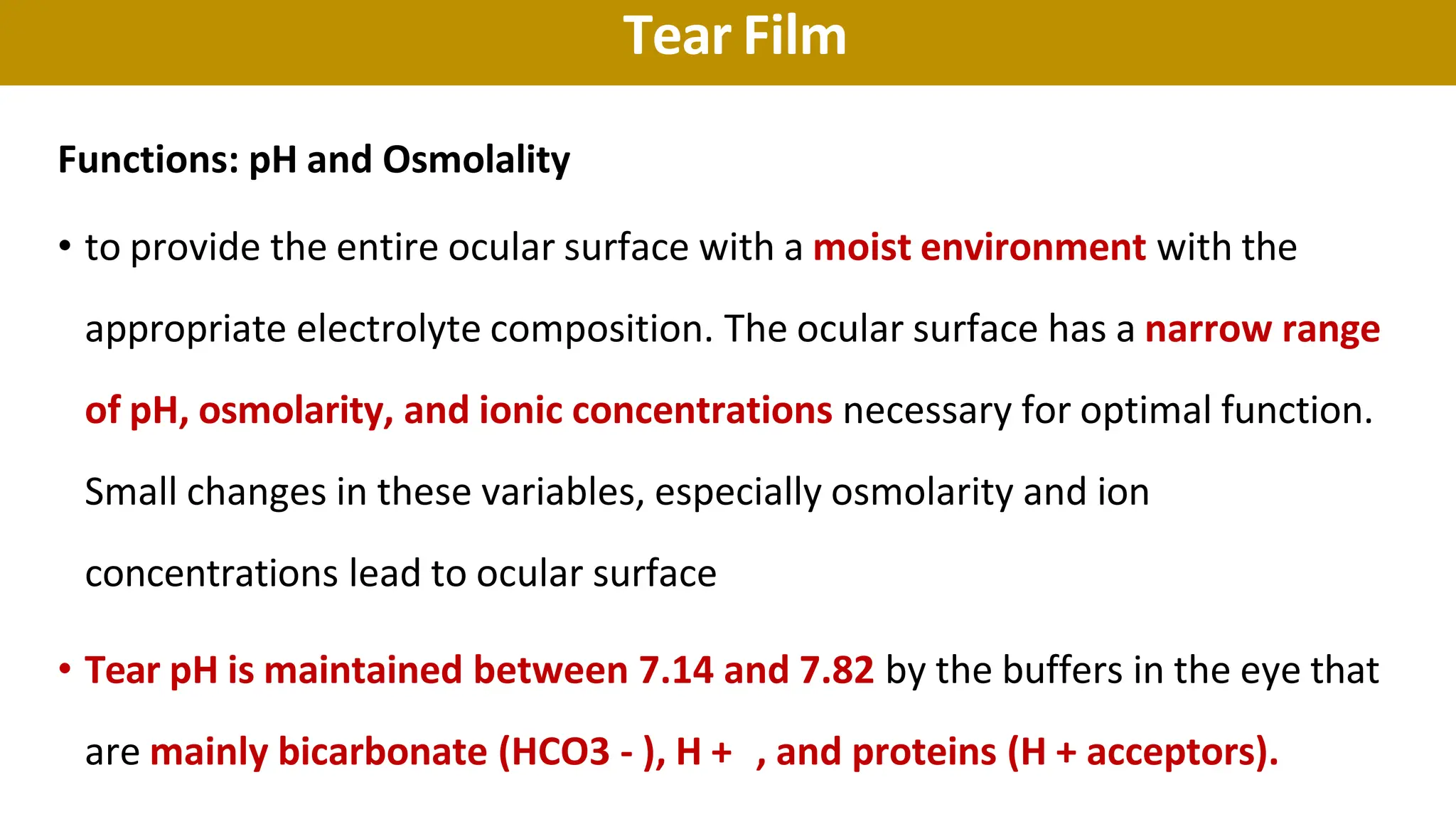 tearfilmdynamics-presentation opthalmology | PPTX