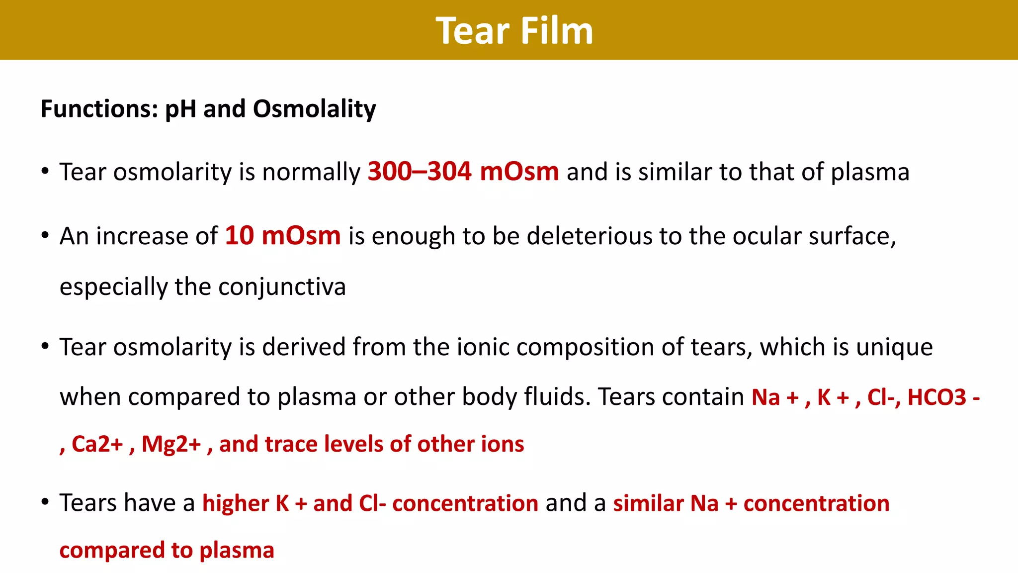 Tear film | PDF