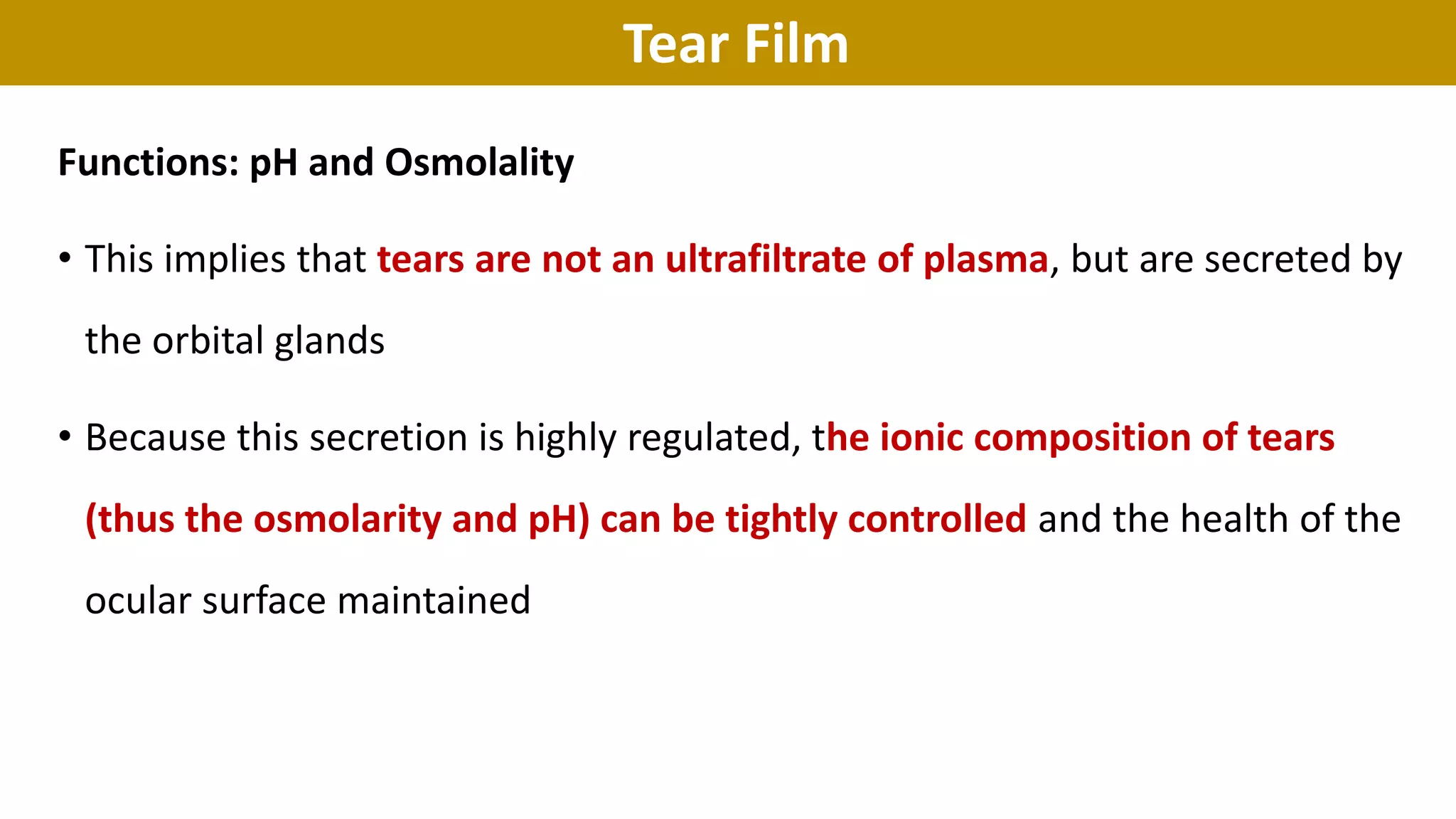 Tear film | PDF