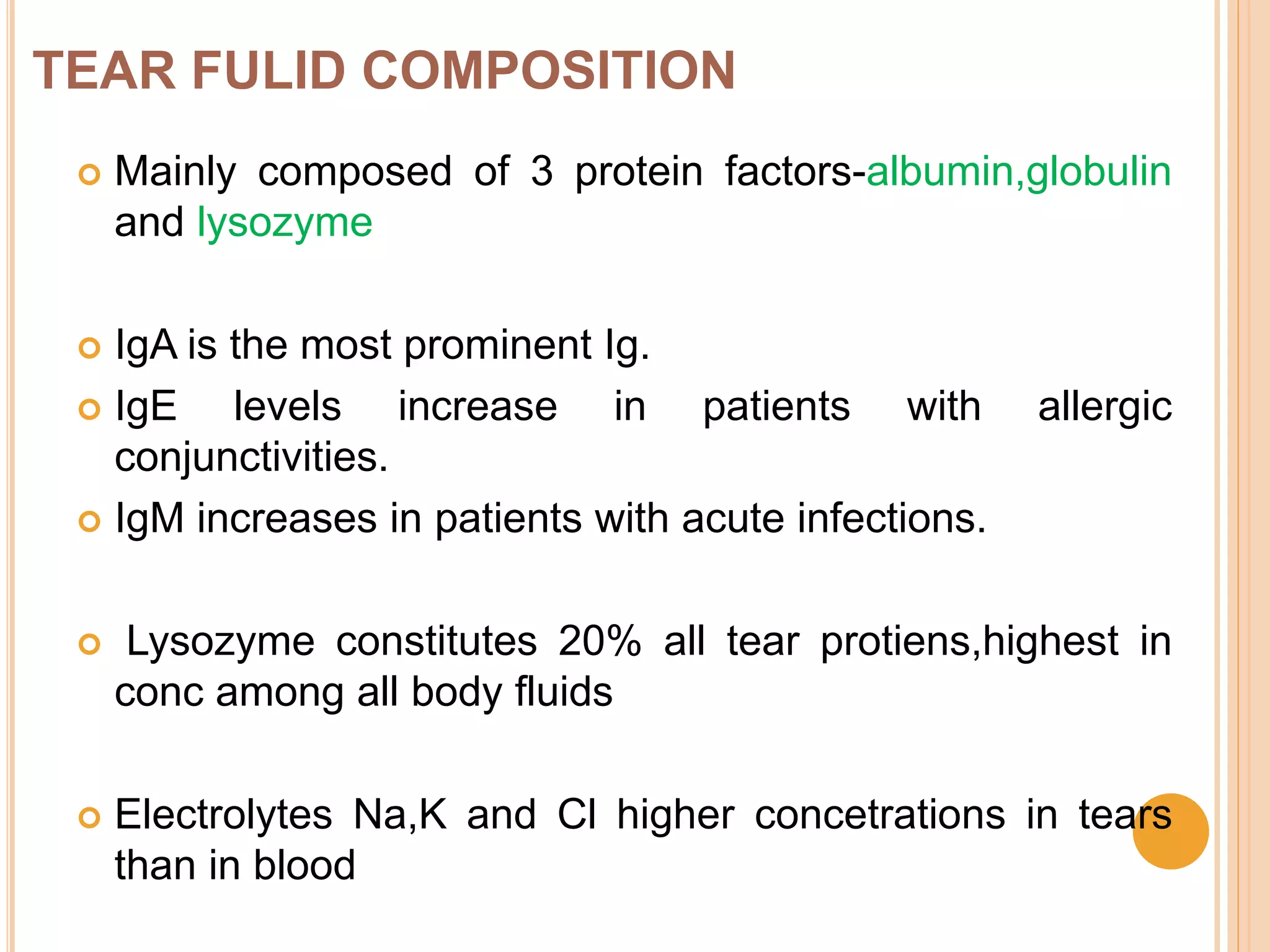 Tear film Dr Ferdous | PPTX