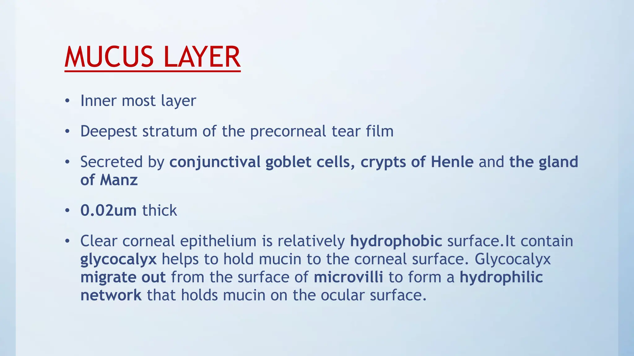 TEAR FILM PHYSIOLOGY Presentation ophthal | PPTX