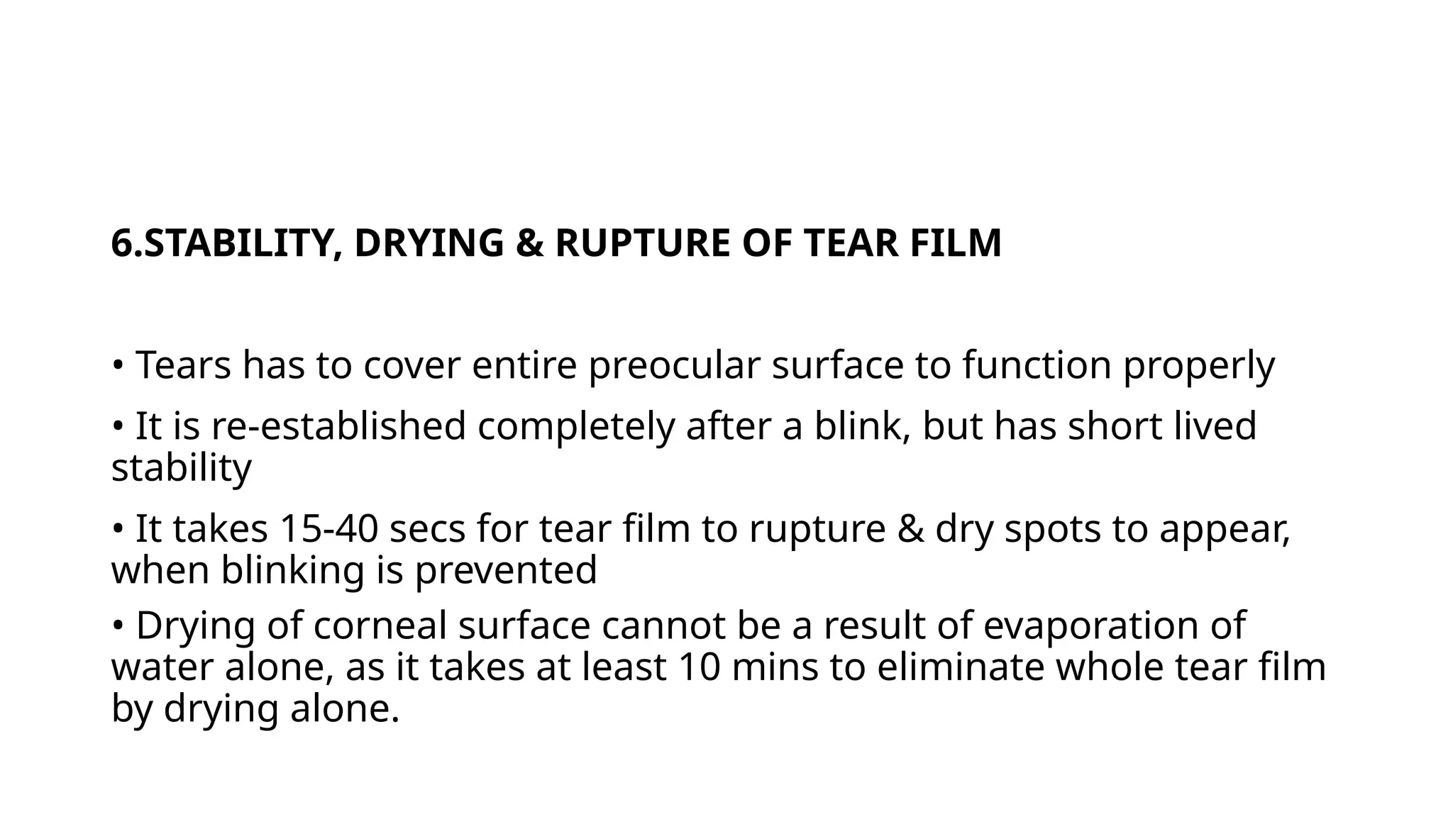 tearfilm physiology and biochemistry.pptx | Eye and Vision Conditions ...