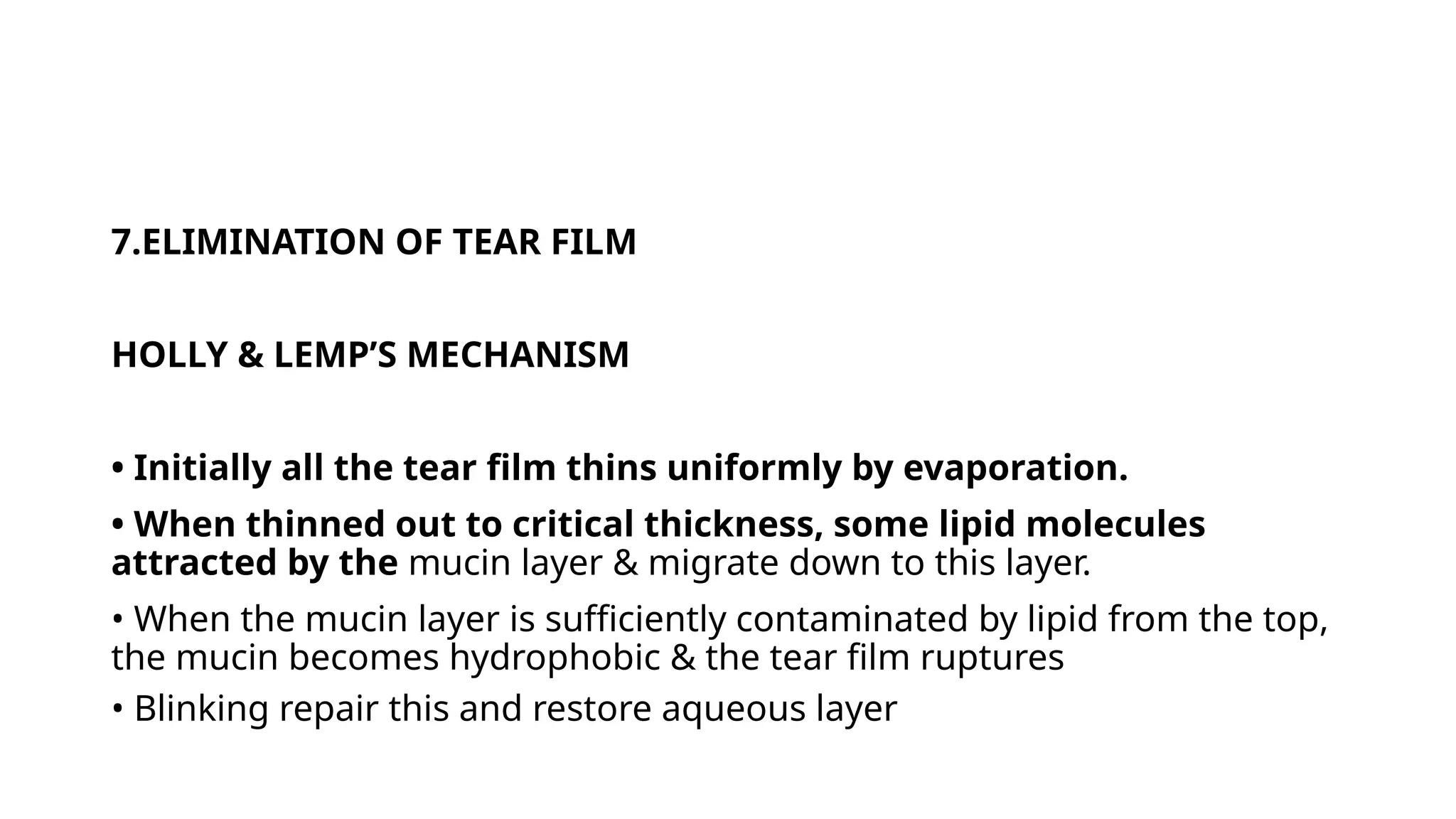 tearfilm physiology and biochemistry.pptx | Eye and Vision Conditions ...