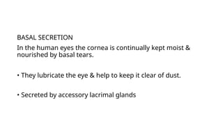 tearfilm physiology and biochemistry.pptx | Eye and Vision Conditions ...