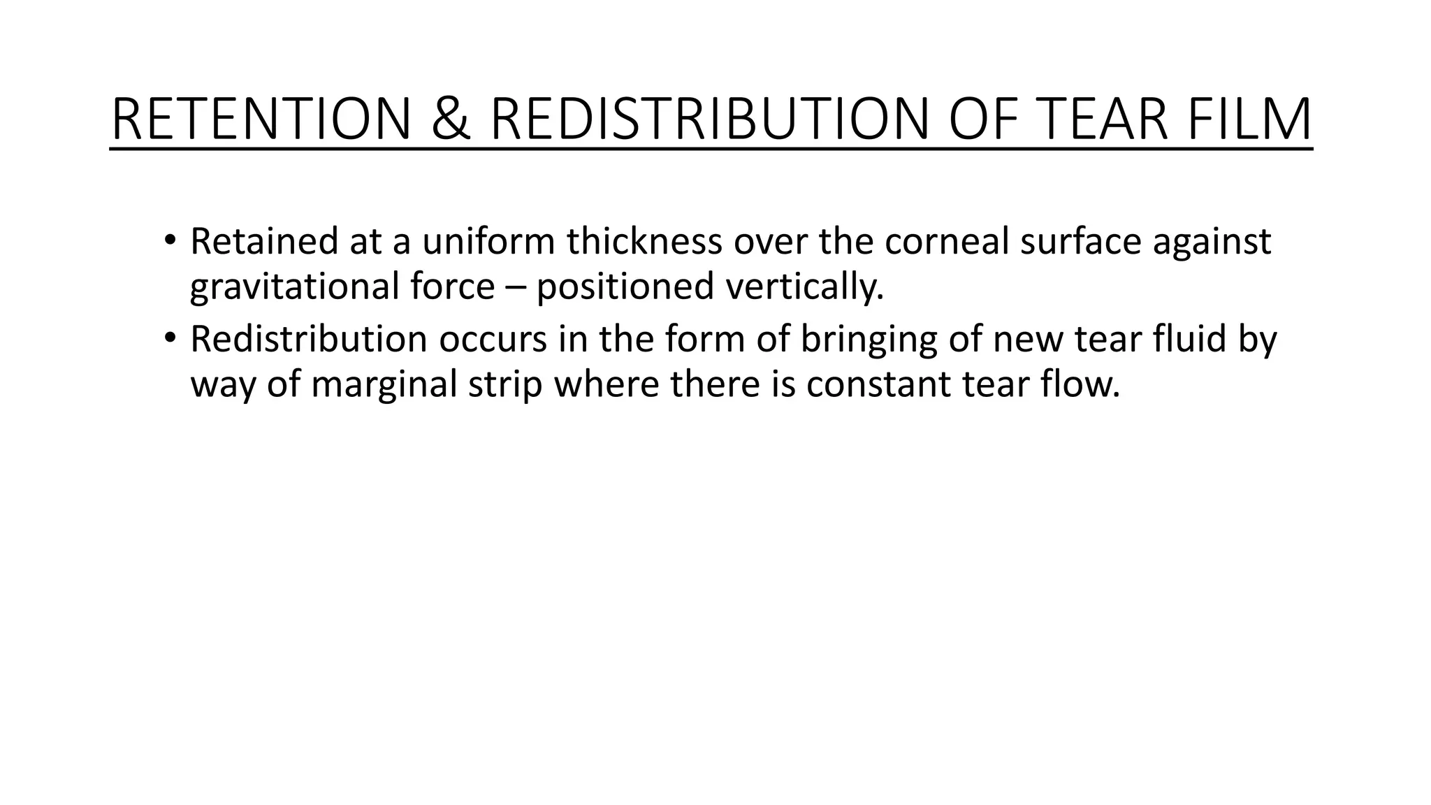 TEAR FILM STRUCTURE AND ITS DYNAMICS BY DR. GUDIYA RANA (1).pptx