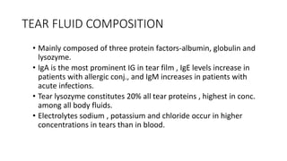 TEAR FILM STRUCTURE AND ITS DYNAMICS BY DR. GUDIYA RANA (1).pptx