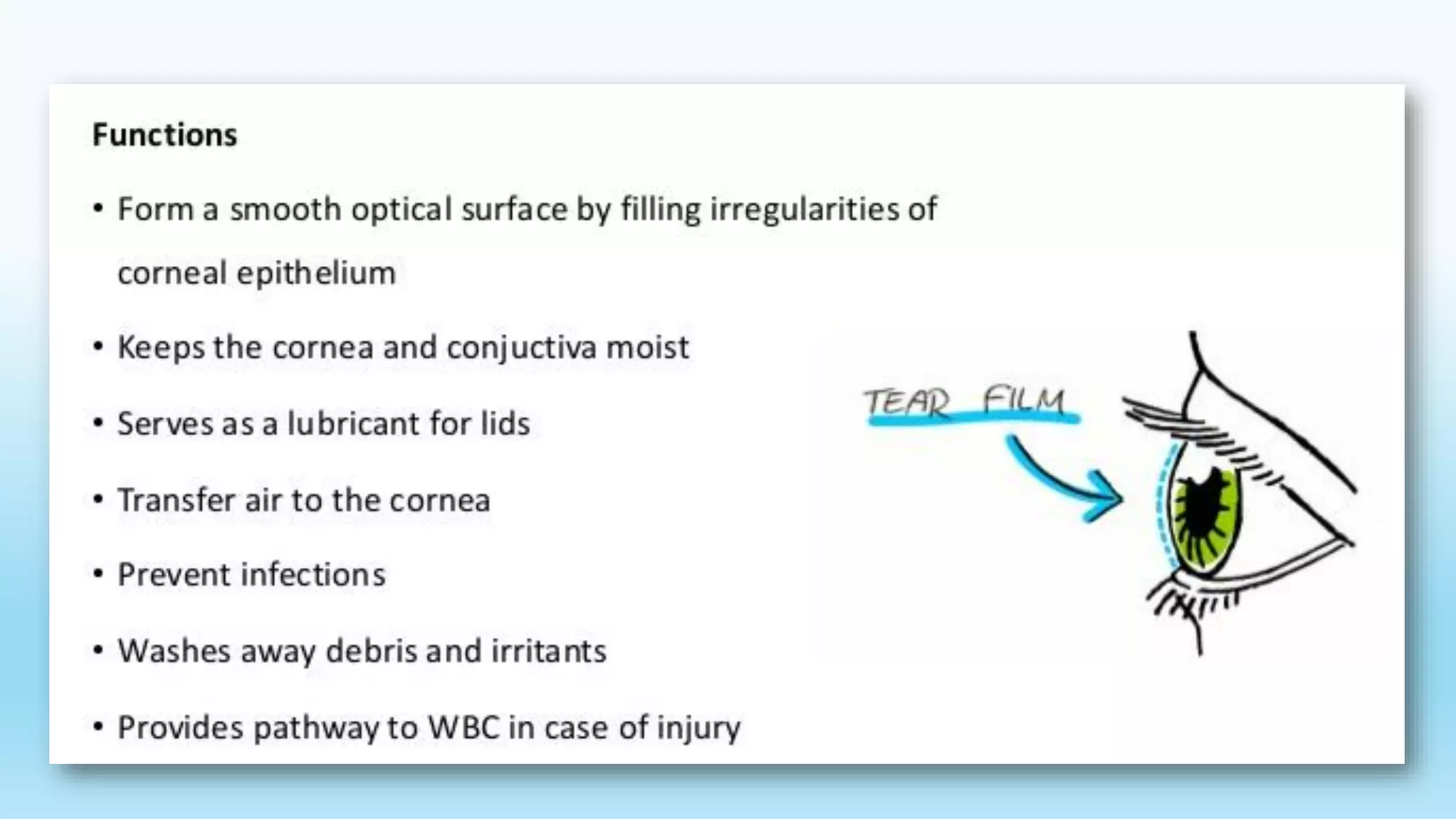 Tear function tests | PDF