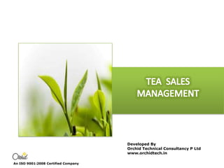 Tea Sales Management System v4 | PPTX