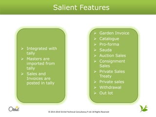 Tea Sales Management System v4 | PPTX