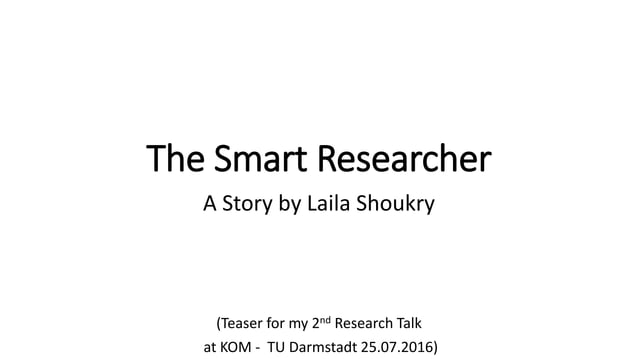 The Smart Researcher | PPT