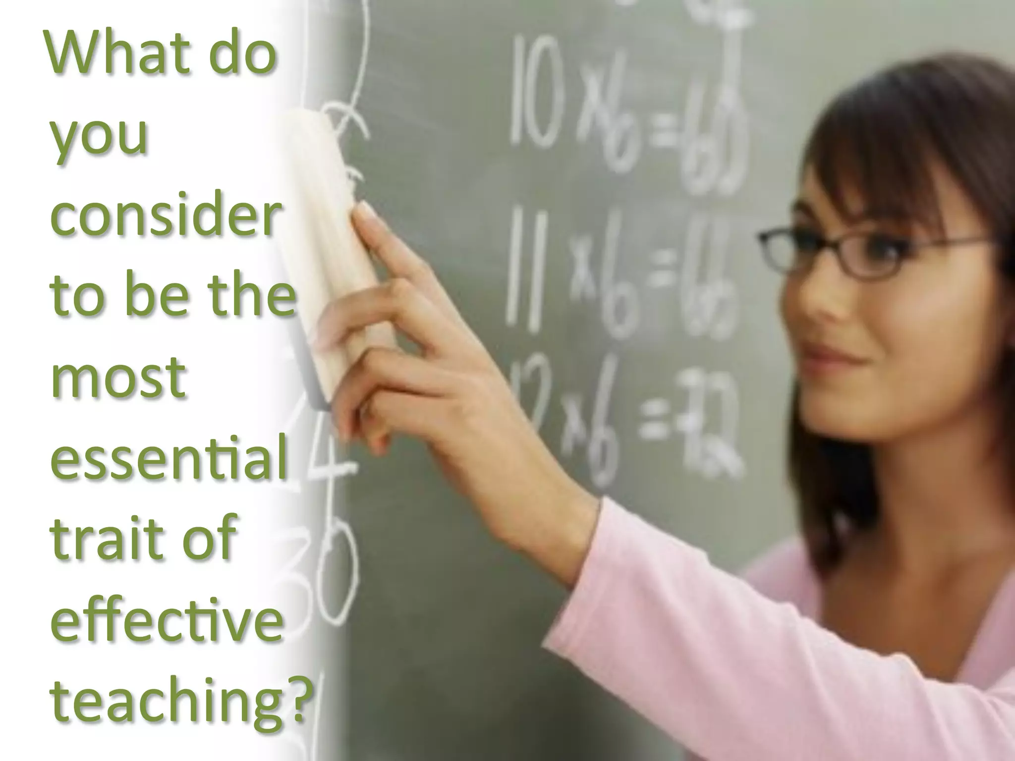 Teaser: Nine Essential Traits | PPT