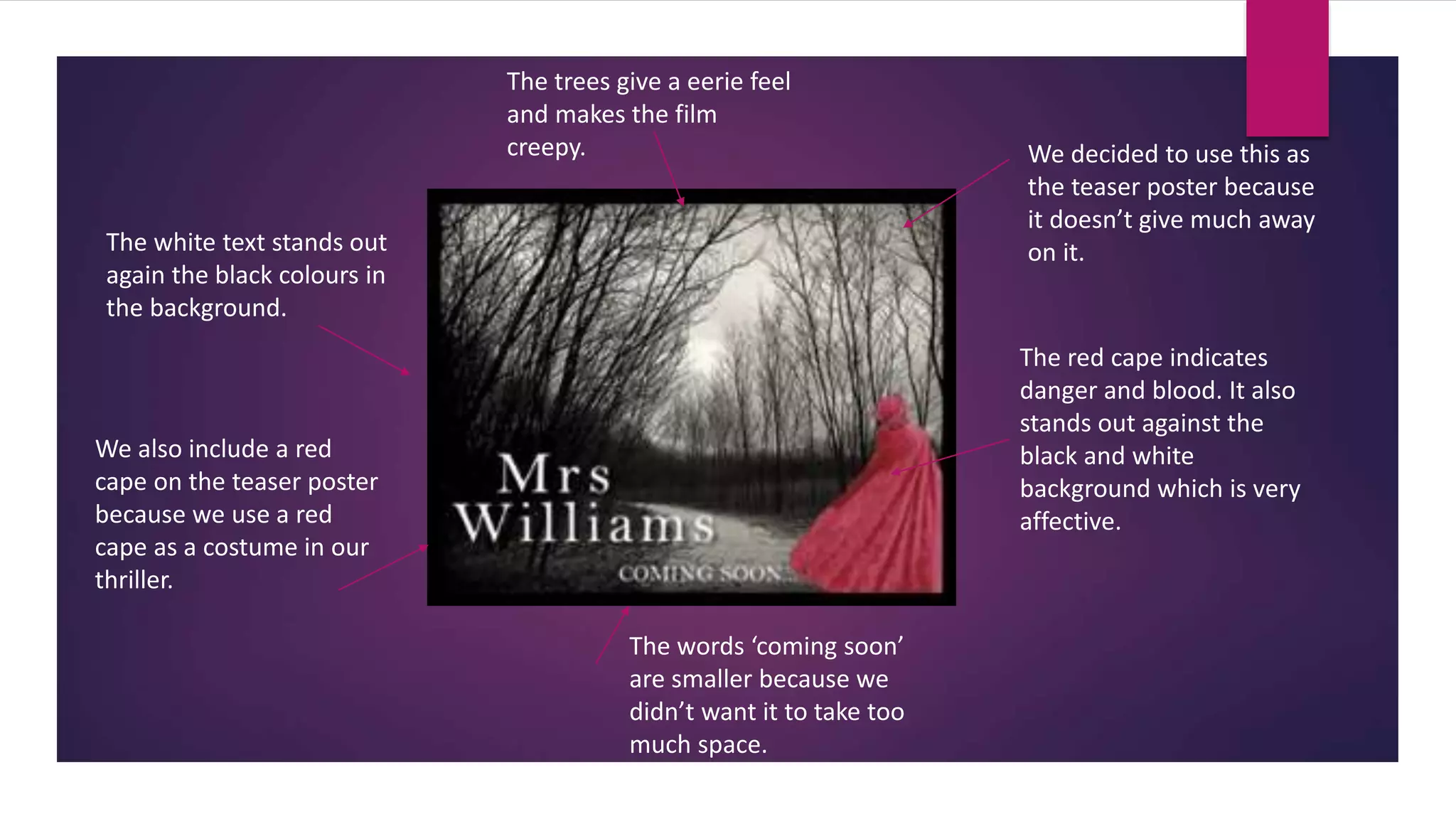 Teaser poster analysis | PPT