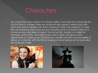 Teaser trailer power point | PPT