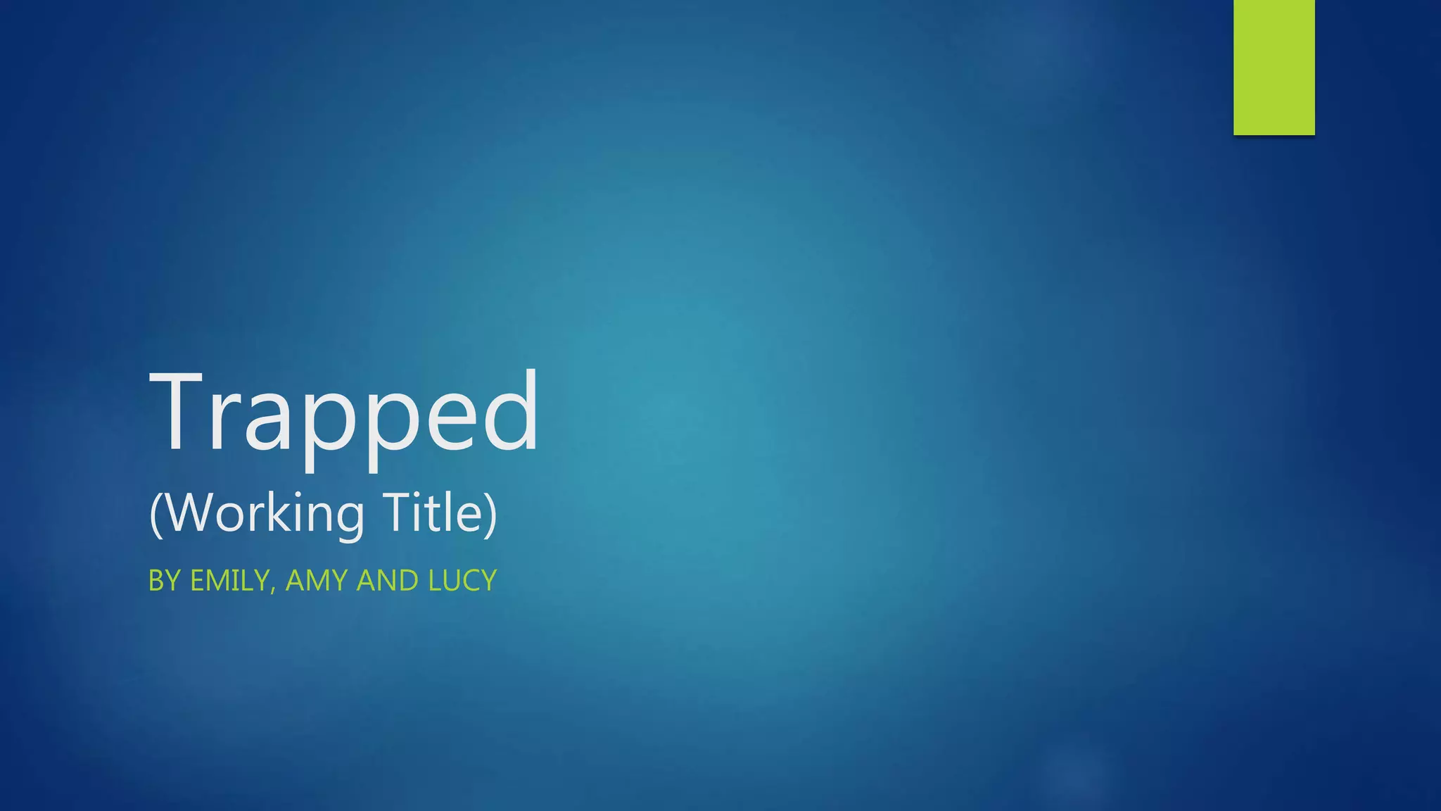 Teaser trailer presentation | PPT