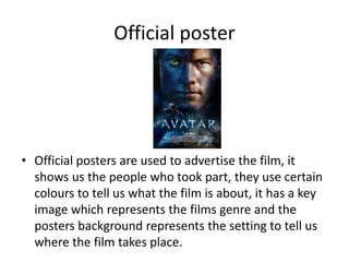 Teaser vs. official poster | PPTX