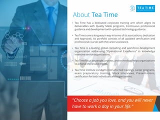 Tea Time Training | PDF