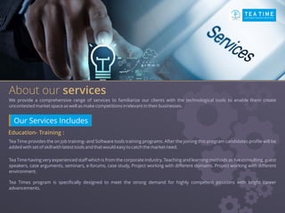 Tea Time Training | PPT | Free Download