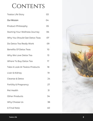 Teatox life | PDF
