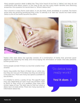 Teatox life | PDF
