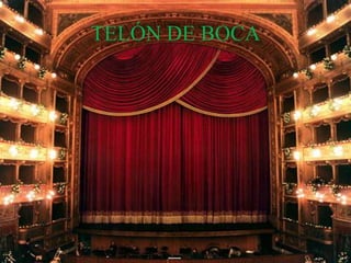 Partes del teatro moderno | PPTX