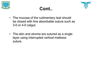 Teat surgery | PPTX | Death, Injury, or Military Conflict | Sensitive ...