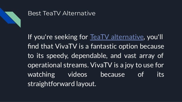 Best TeaTv alternative | PDF