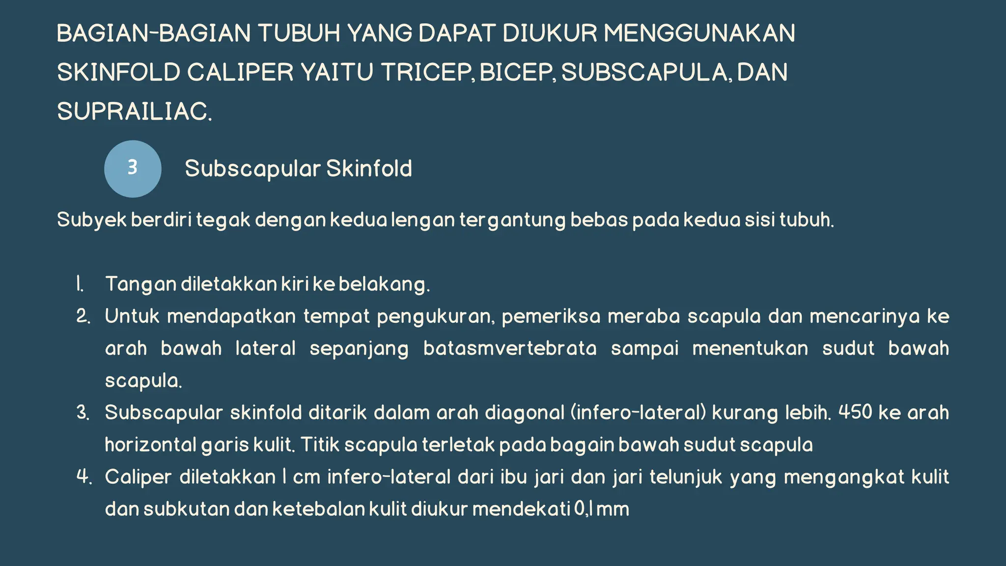 Tebal lemak bawah kulit (Sarjana Terapan Gizi dan Dietetika) .pptx