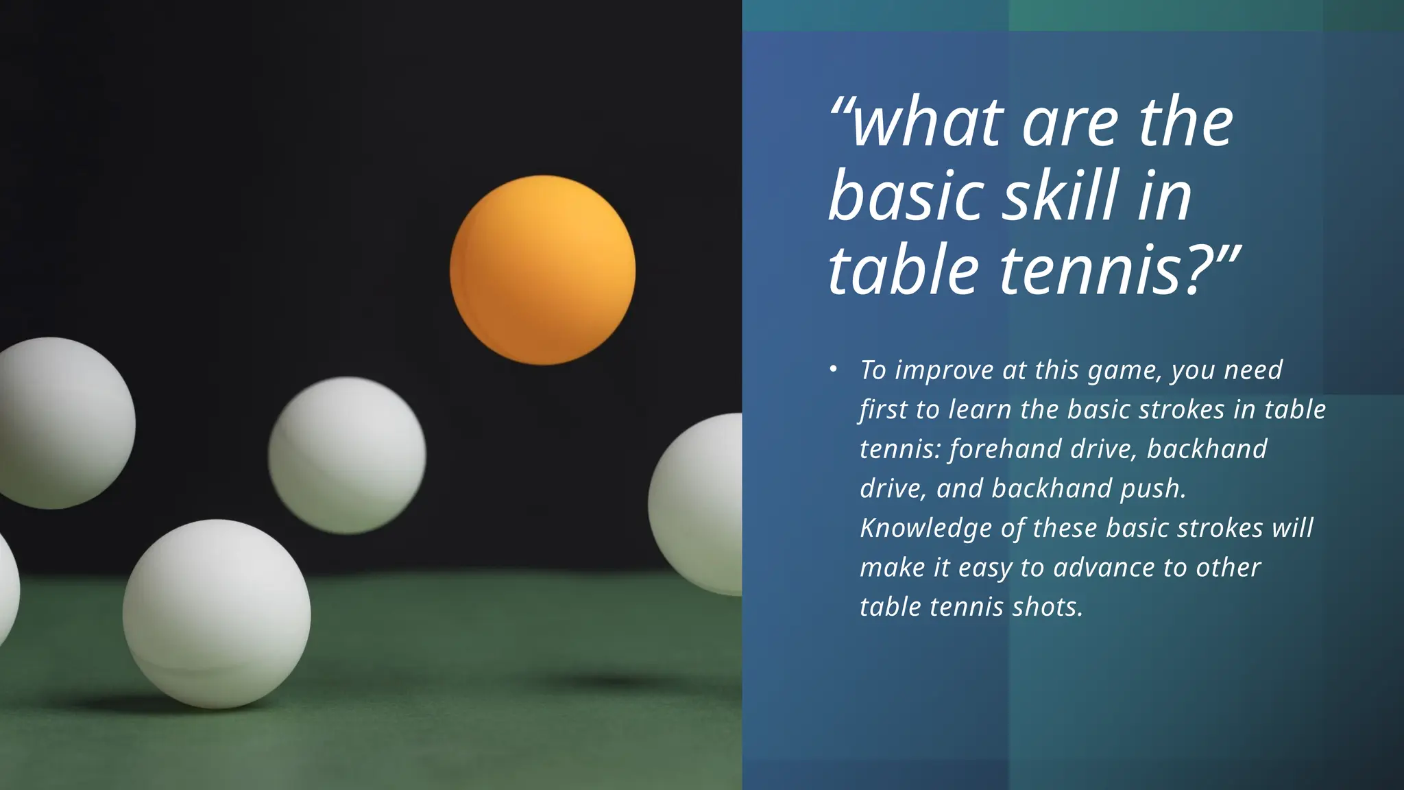 Table tennis complete ping pong game rules and regulations.pptx ...