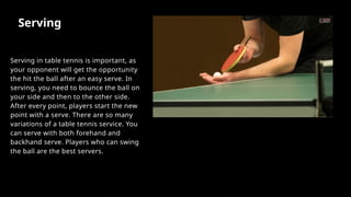 Table tennis complete ping pong game rules and regulations.pptx