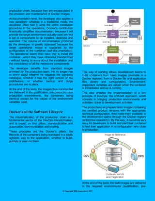 Docker's value for Development Teams in a DevOps Process | PDF
