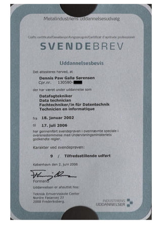 Technical Education Center - Data Technician Certificate | PDF