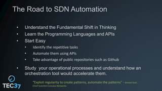 World Wide Technology Webinar - Software Defined Networking | PPT