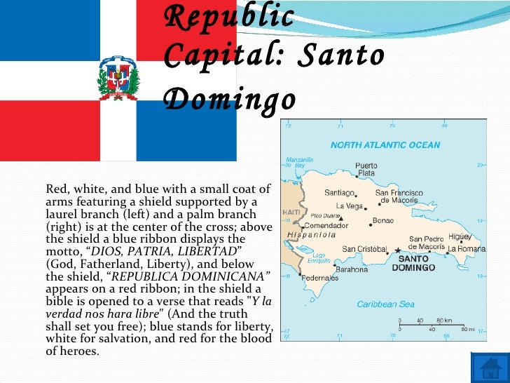 Dominican republic flag coloring pages