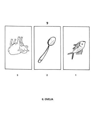 Tecal (laminas).Láminas para la aplicación del test para la evaluación ...