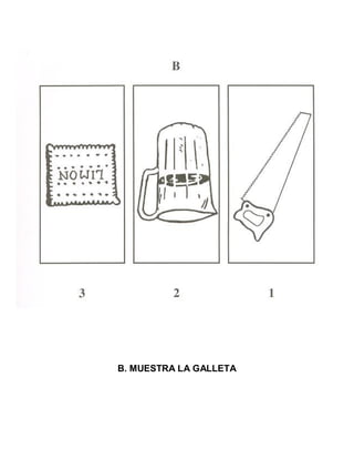 Tecal (laminas).Láminas para la aplicación del test para la evaluación ...