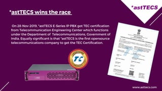 TEC certified ip pbx | PDF