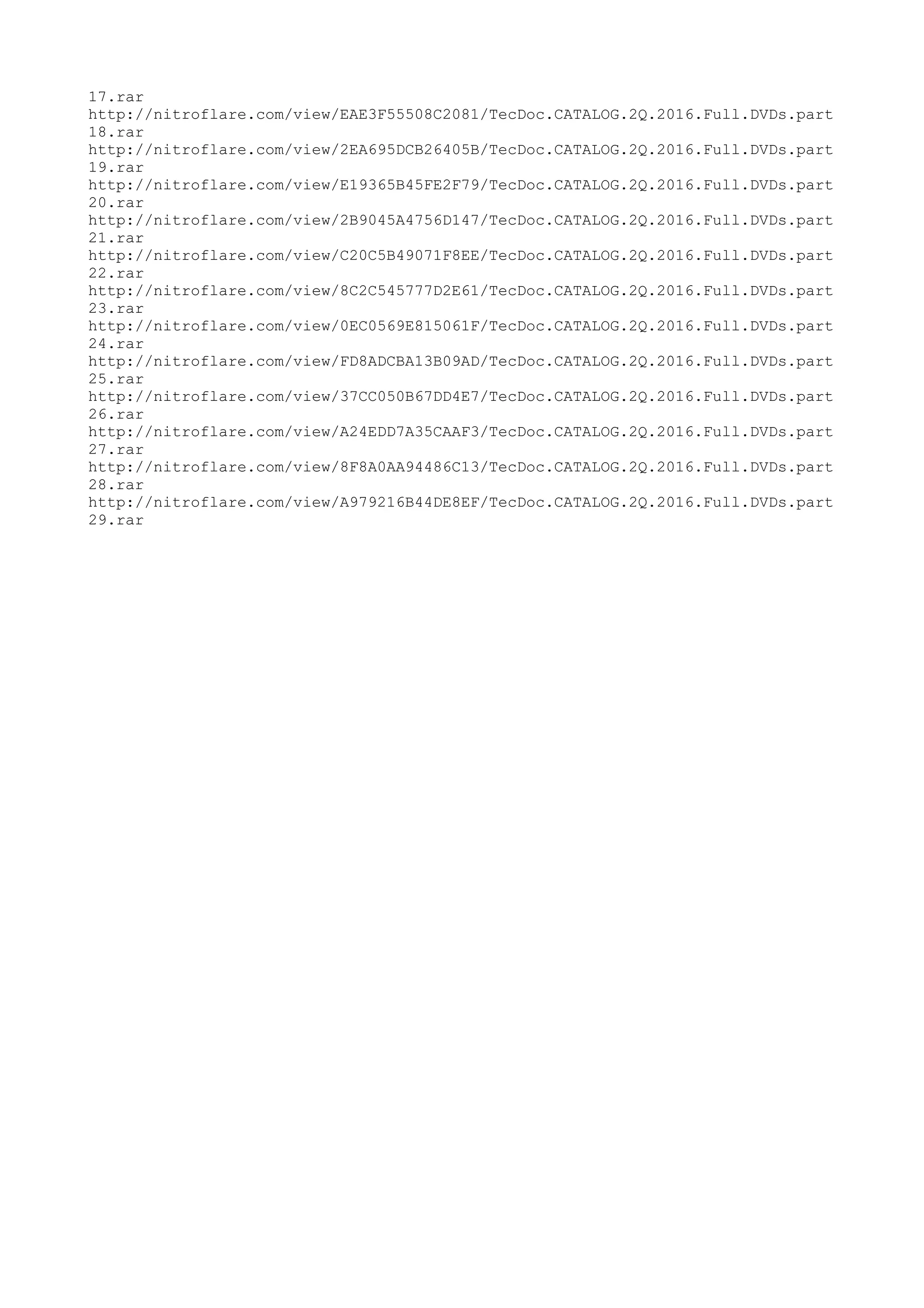 Tec doc catalog 2q 2016 full | TXT