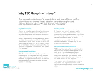 TEC Group - company brochure | PDF