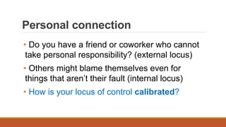 Calibrating Your Locus of Control | PPTX