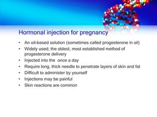 Parenteral of hormonal injection | PPTX
