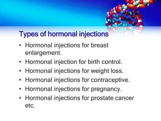 Parenteral of hormonal injection | PPT